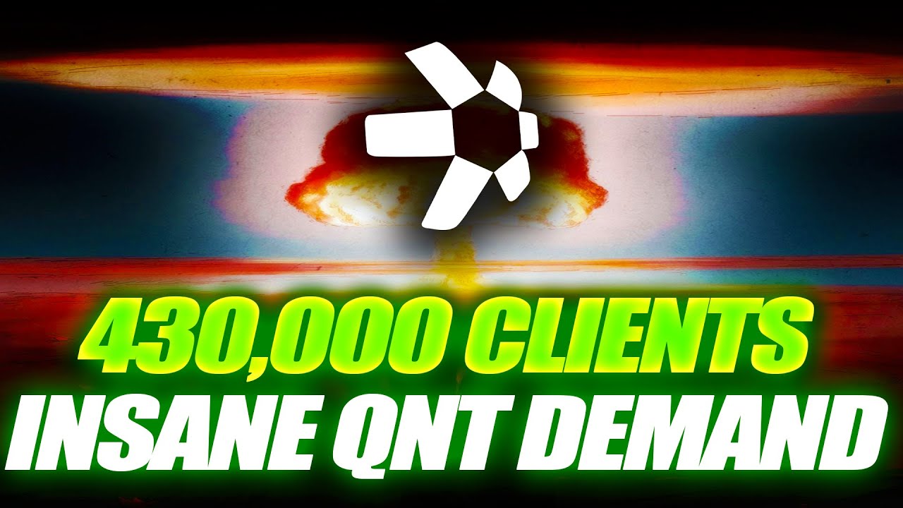 🔥QNT THIS IS MASSIVE!🚨430,000+ CLIENTS IN DEMAND🚨ORACLE BIGGEST ...