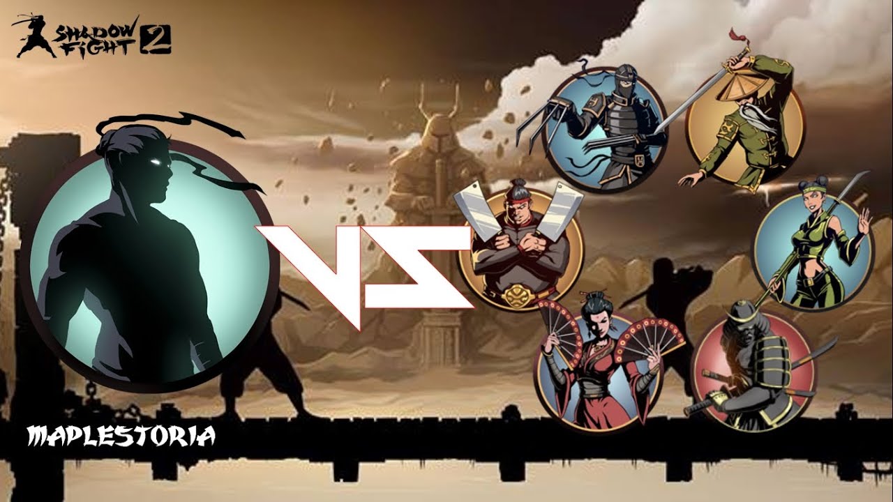 SHADOW FIGHT 2: Eclipse Gates of Shadow (6 Bosses) ENGLISH - Tactics ...