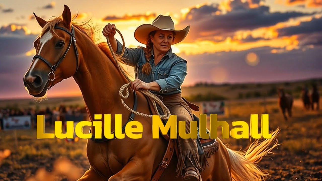 The Legendary Cowgirl: Lucille Mulhall's Journey 🌟 - YouTube