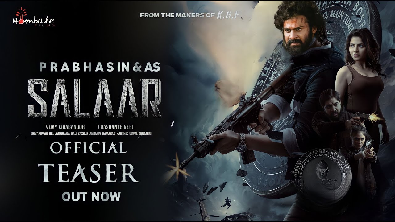 Salaar Official Teaser | Prabhas, Sruthi Hassan, ravi brasur, Prashanth ...