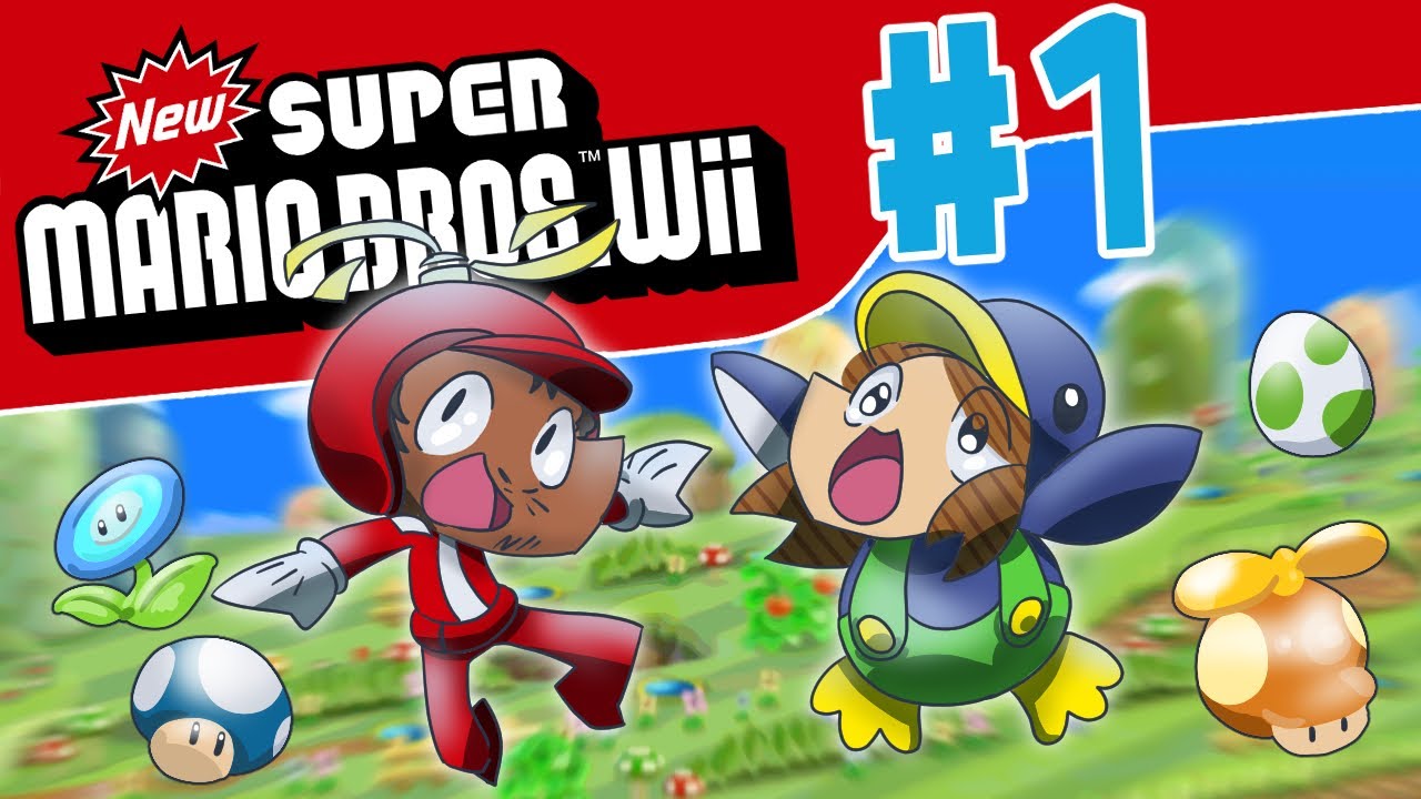 NEW SUPER MMMMM - Super Mario Bros Wii #1 - Two Birds With One Game # ...