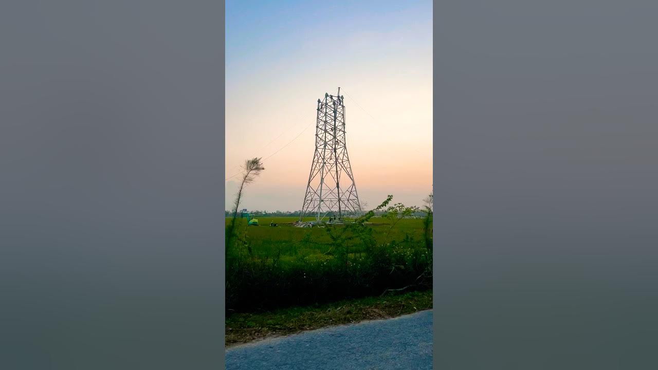 Điện đã về tới bản em rồi các bác ơi #110kv #35kv #500kv #dienluc #evn #shortvideo #shots # ...