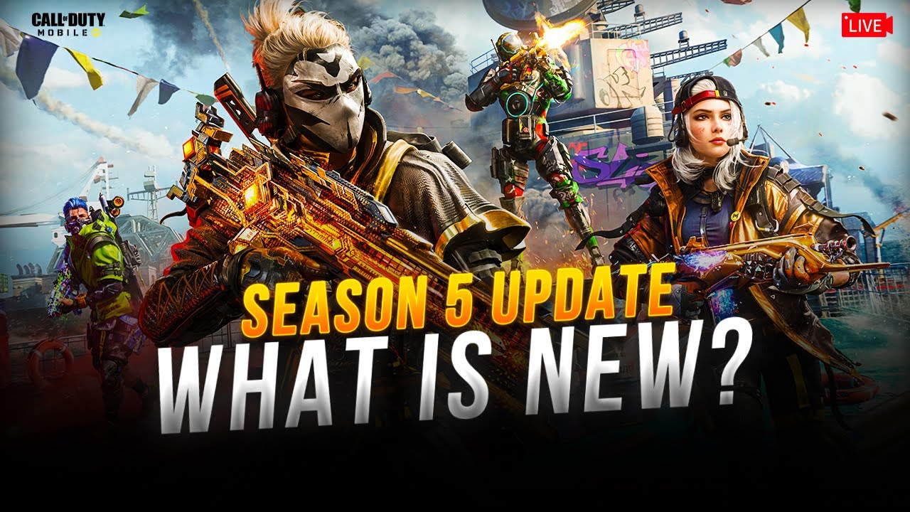 SEASON 5 UPDATE IS OUT?! - LATE NIGHT CLAPPING - COD MOBILE LIVE - YouTube