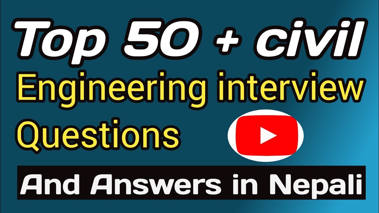 Civil engineering interview Questions and Answers| civil MCQ - YouTube