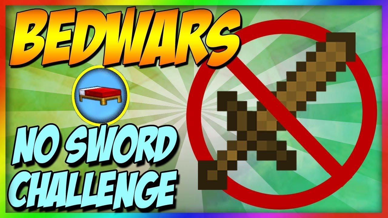 Minecraft Bedwars, But Without A Sword - YouTube