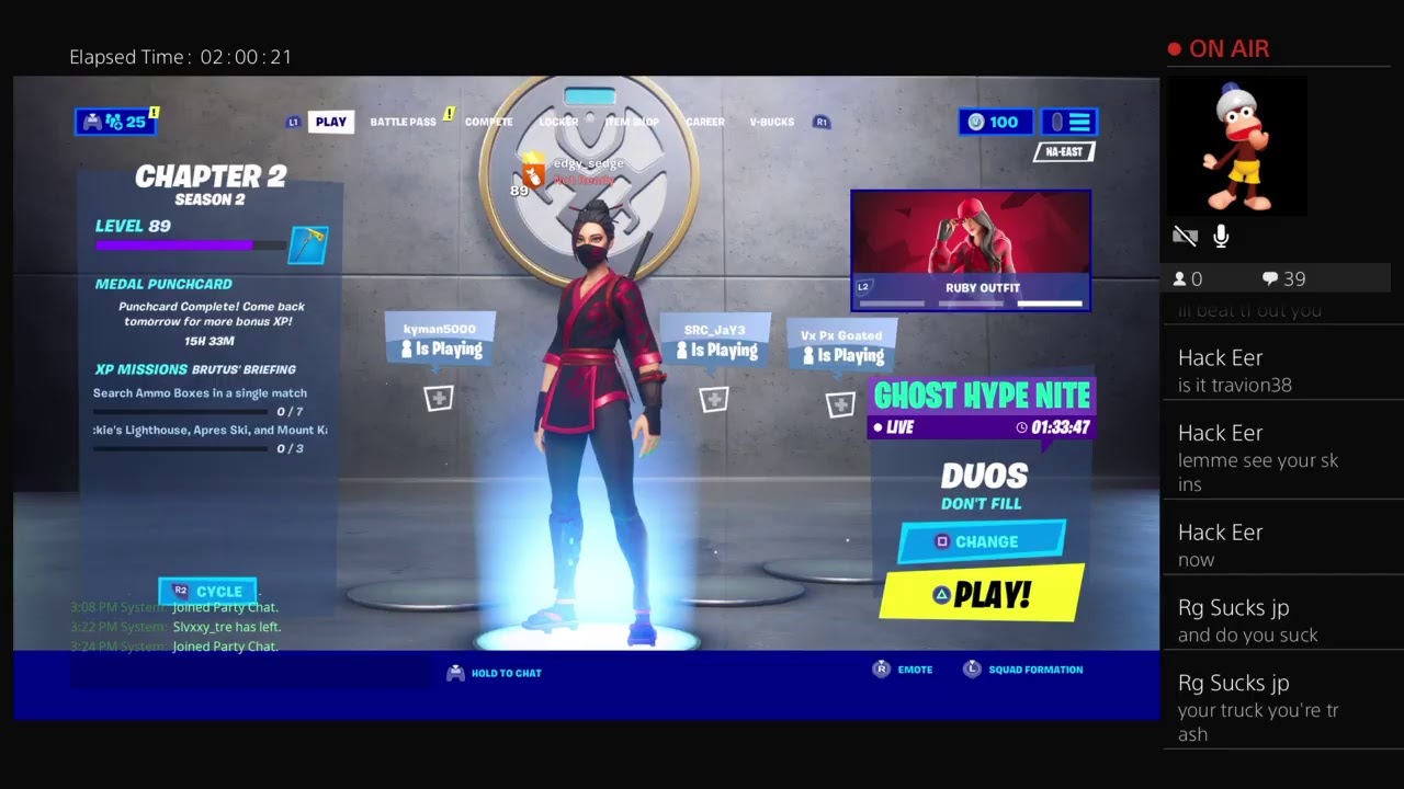 edgy_sedge's Live PS4 Broadcast - YouTube