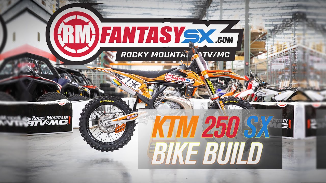 2021 KTM 250 SX RMFantastySX Bike Build - YouTube