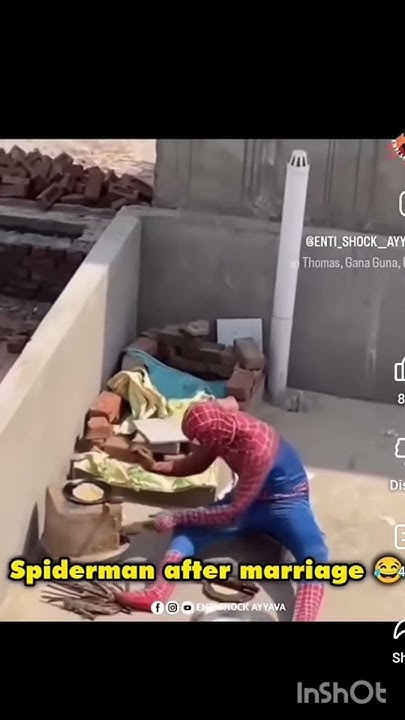 Spider man after marriage 🤣🤣 - YouTube