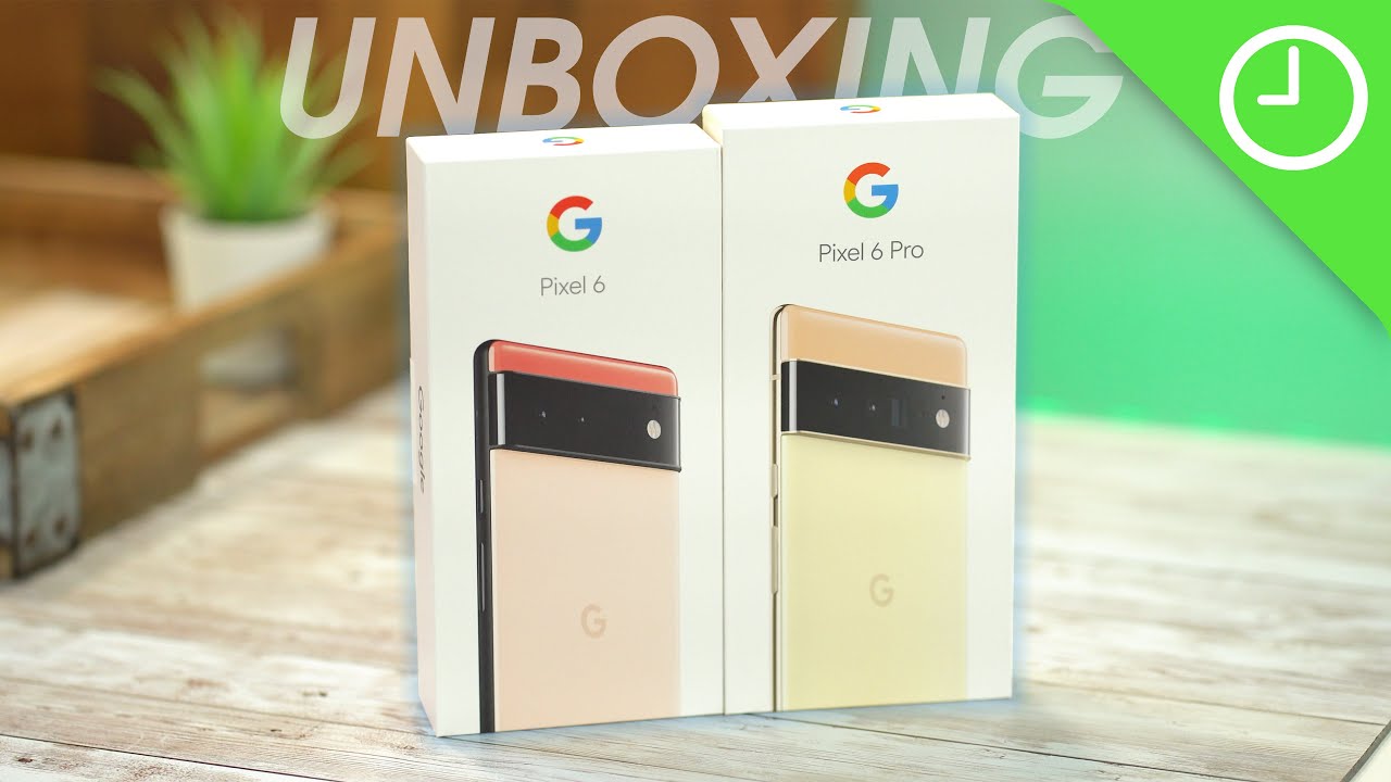 Pixel 6 and Pixel 6 Pro unboxing! - YouTube