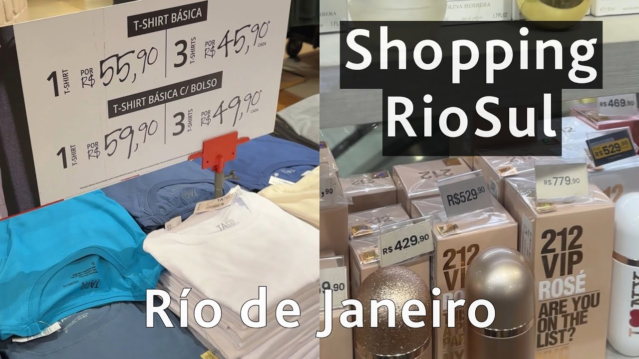 Shopping RioSul en Río de Janeiro, Brasil - YouTube