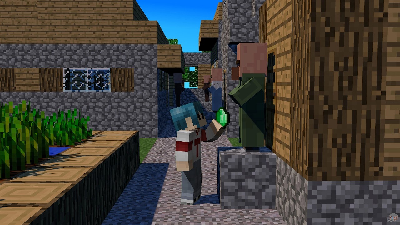 Después del peor Nether… hice un TRADING HALL 😎 | Minecraft Survival ...