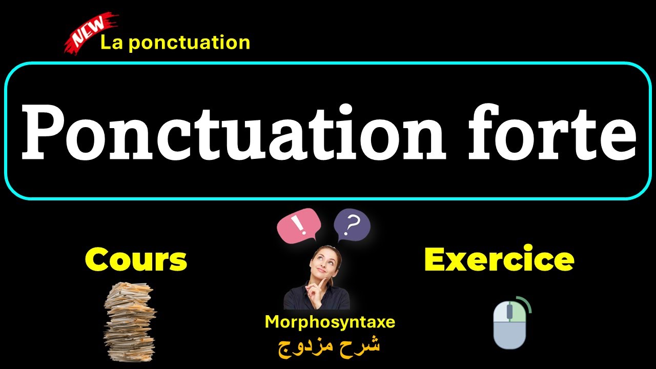 #Ponctuation #forte , #Ponctuer et #déterminer le nombre de #Phrases ...