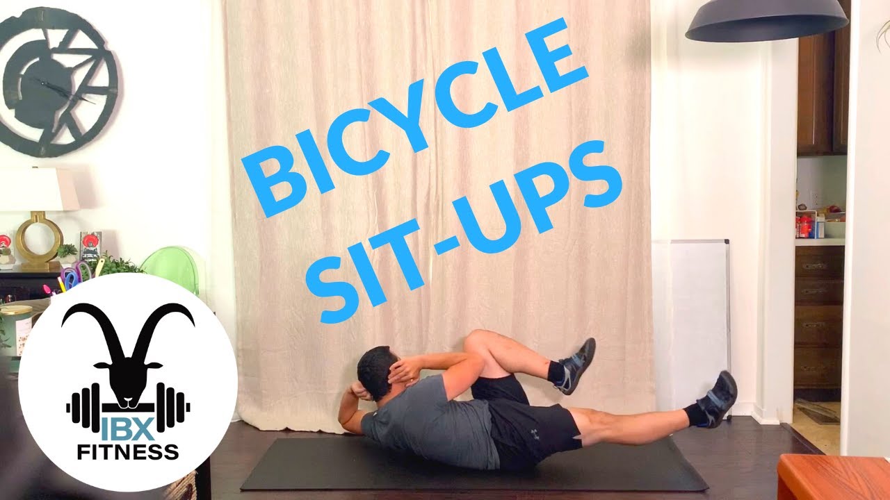 Bicycle Sit-Ups - YouTube