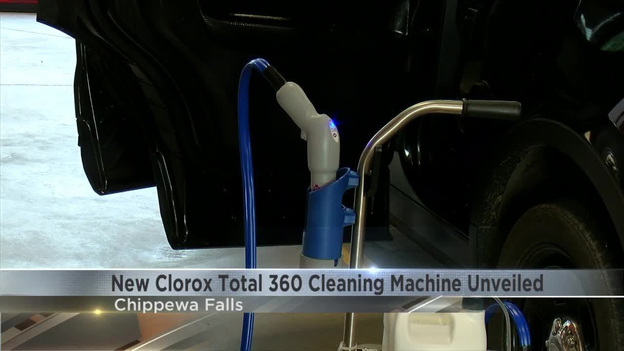 New Clorox Total 360 cleaning machine unveiled - YouTube