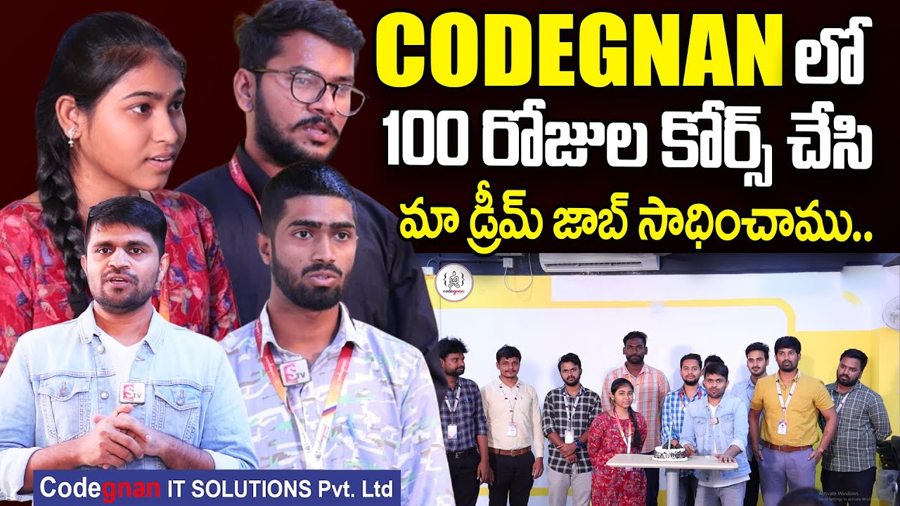 Codegnan Student's Feedback About Job Placements and Institute | The ...