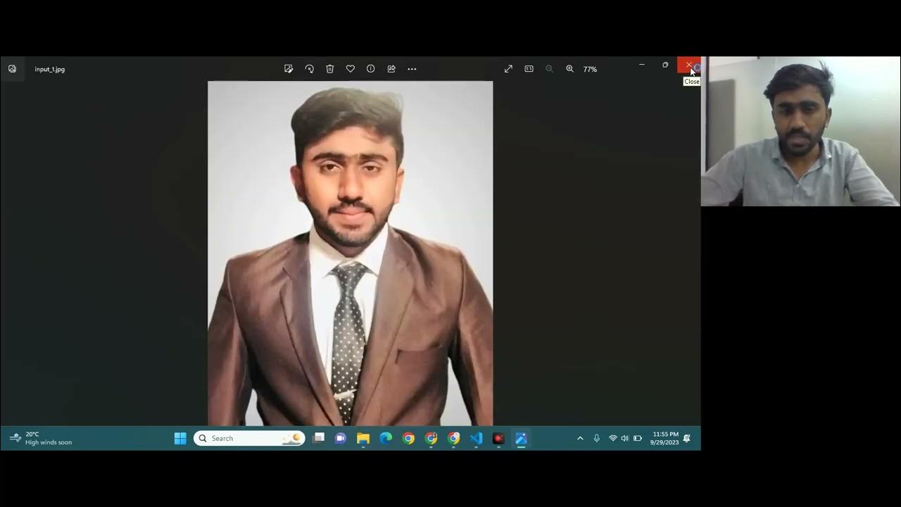 Facial recognition using face recognition library in python - YouTube