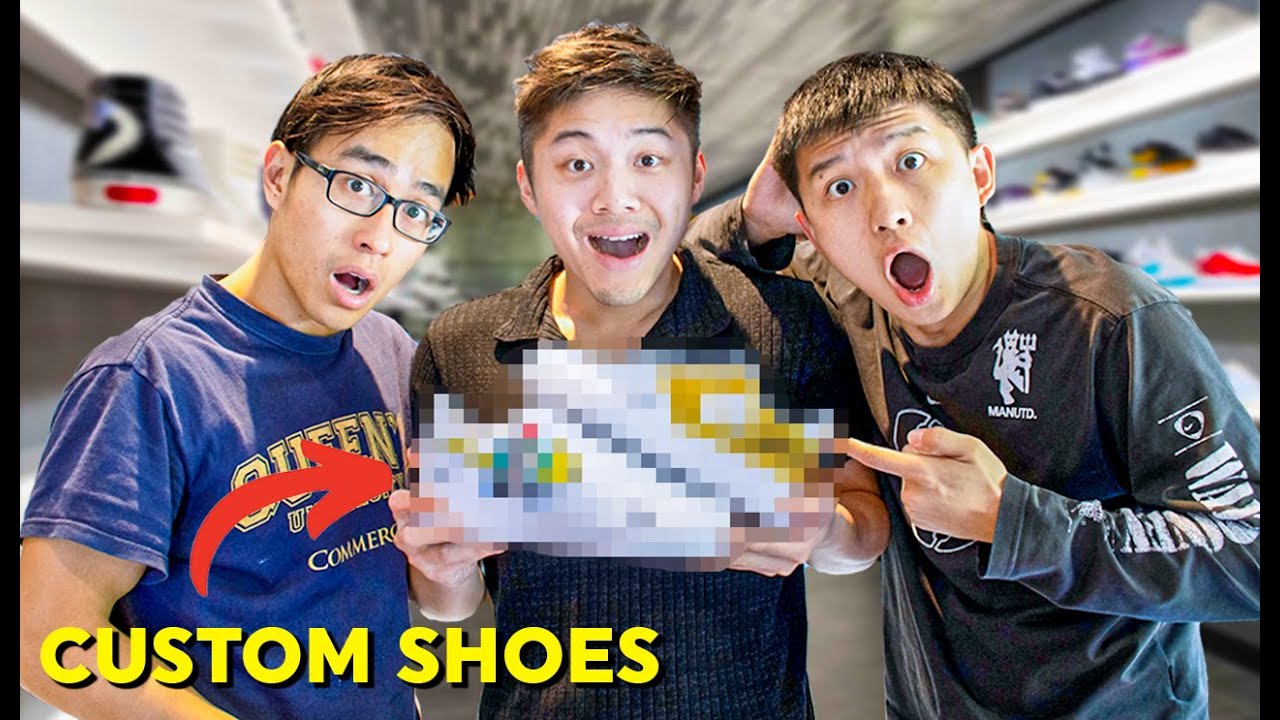How I Surprised CantoMando with Custom Shoes for 1 Million Subscribers ...