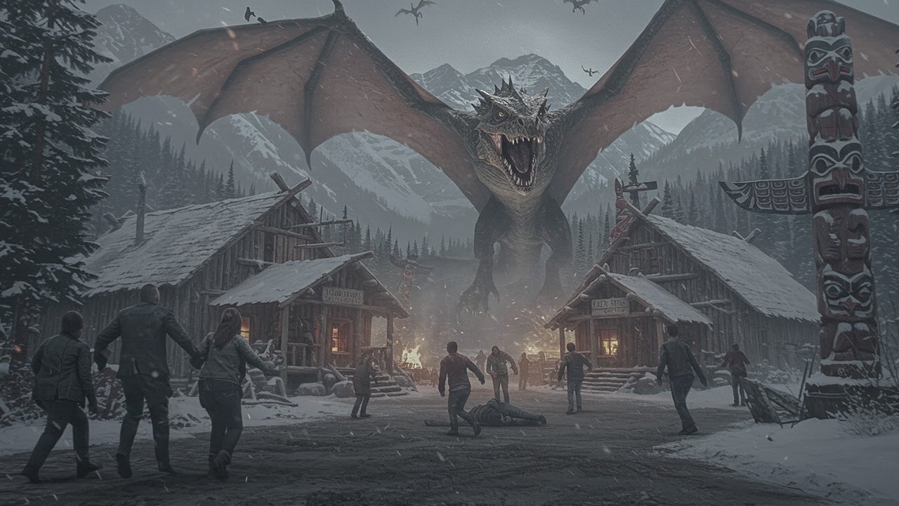 A small town near the mountains is terrorized by a thousand-year-old ...