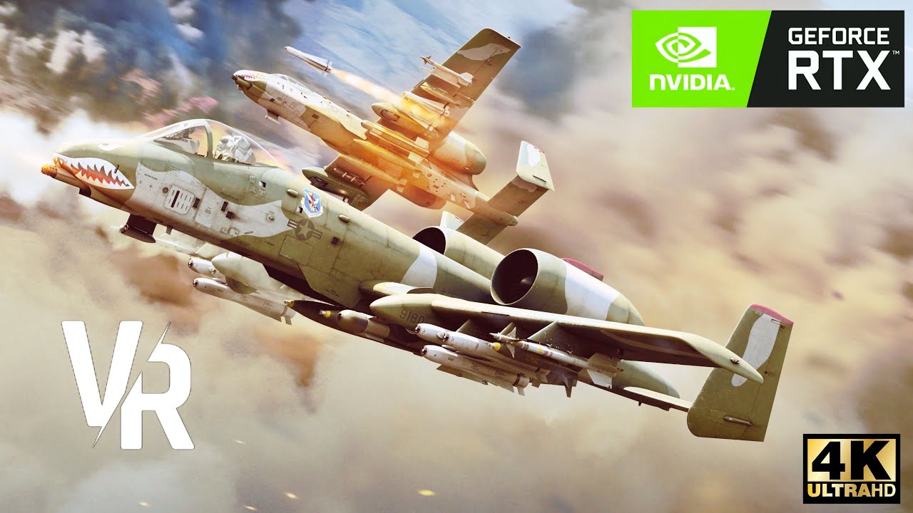 War Thunder VR Штурмовик A10 RTX 4080 - YouTube