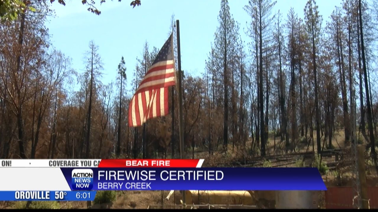 Berry Creek is now Firewise certified - YouTube