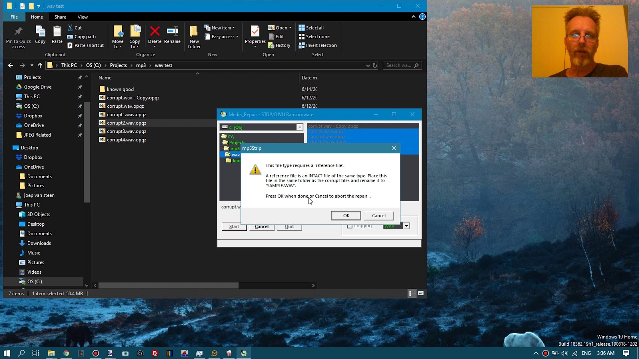 Media-Repair. Small repair tool for MP3 and WAV files affected by STOP ...