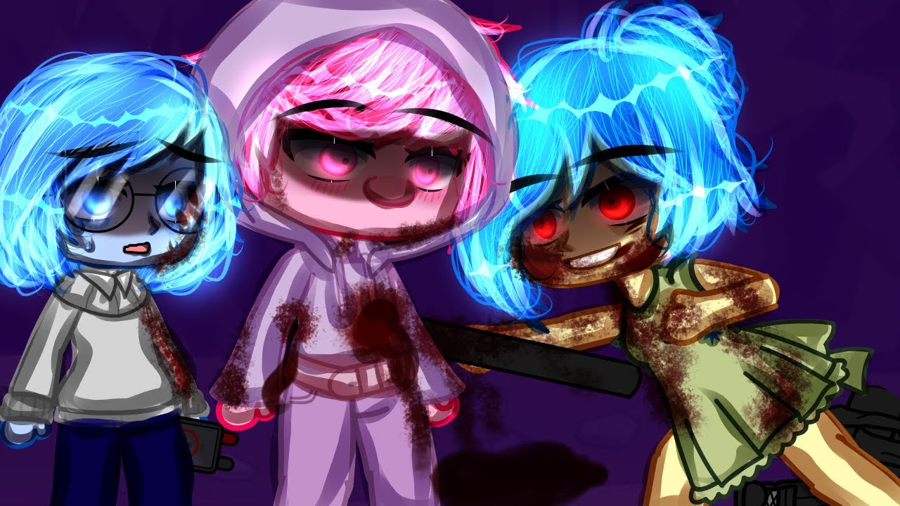 Outside in (Anxiety lost control.. inside out 2 ) ||Gacha meme|| Part ...