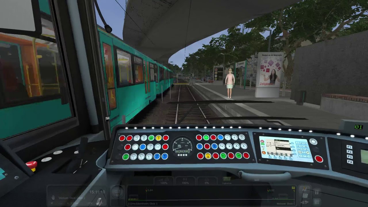 Train Simulator 2019 U Bahn Frankfurt am Main V2 U8 Riedberg-Südbahnhof ...