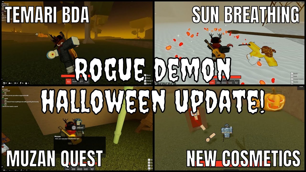 The New Rogue Demon Halloween Update is AMAZING! (Code in Video) - YouTube
