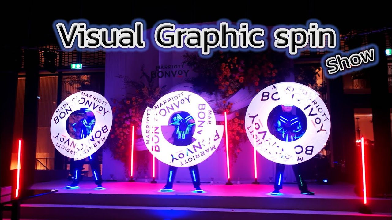 การแสดงควงกระบองไฟ Led Graphic ปรับเปลี่ยนโลโก้ได้ตามต้องการ ติดต่อ ...
