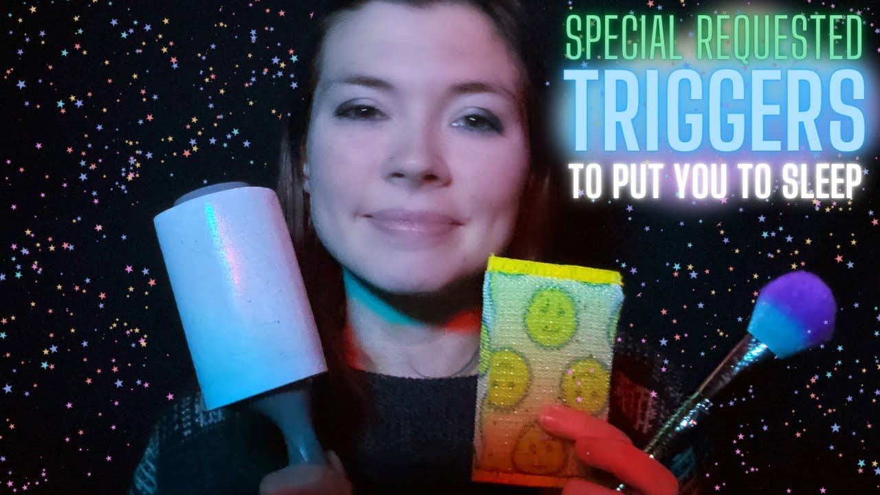 ASMR MORE Special Request Triggers That Will Put You To Sleep - YouTube