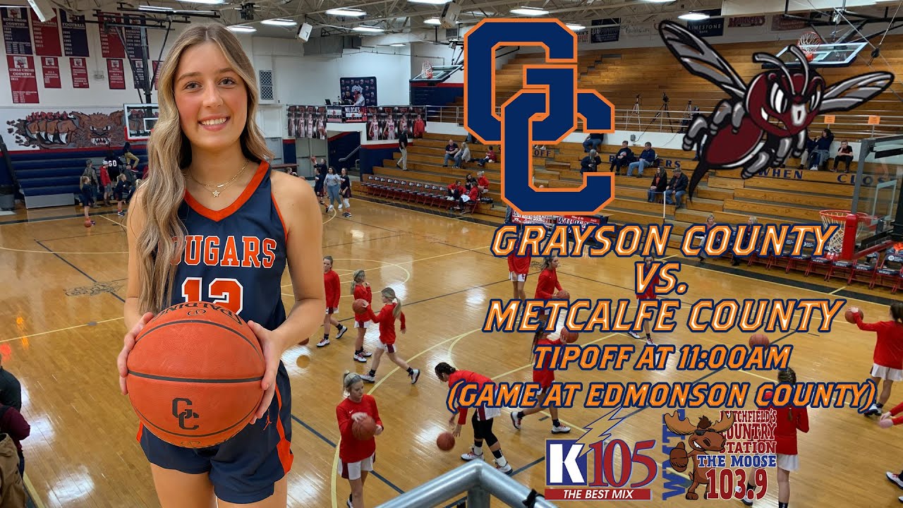 Grayson County Lady Cougar Basketball vs. Metcalfe County (Caveland ...
