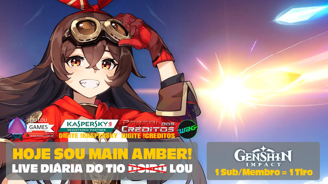 Amber Main DPS melhor que Hutao | Genshin Impact - YouTube