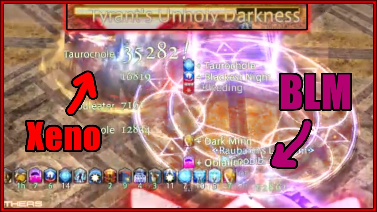 Xeno Gets a Bit Too Close to the Black Mage - YouTube