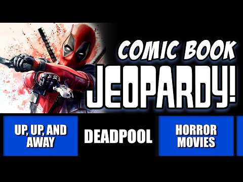 Comic Book Jeopardy! A Comic Trivia Quiz with 31 Questions on MARVEL, DC COMICS, and More!