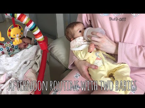 Reborn Video| A Lazy Afternoon Routine With Two Newborns🧸 Reborn Role ...