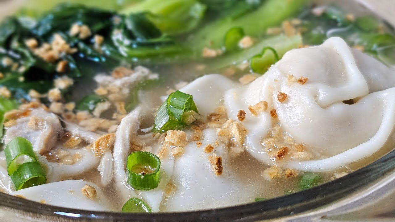 Chicken Molo Soup|| How To Make Molo/Wonton Balls From Start To Finish ...