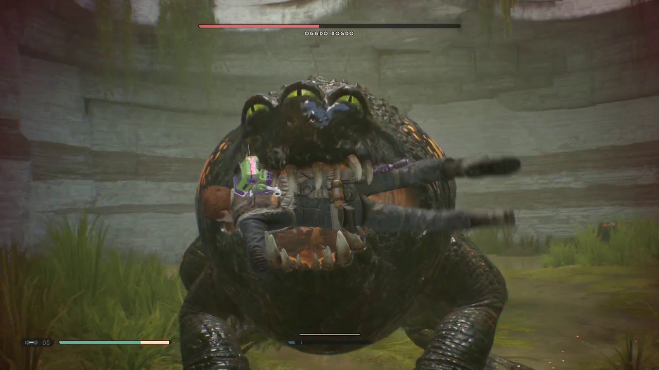 STAR WARS Jedi : Fallen Order - Oggdo Bogdo, Legendary Beast on Bogano ...