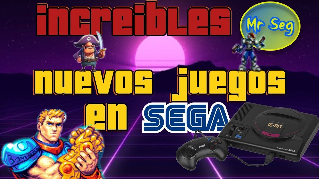 nuevos juegos para sega genesis / megadrive - YouTube