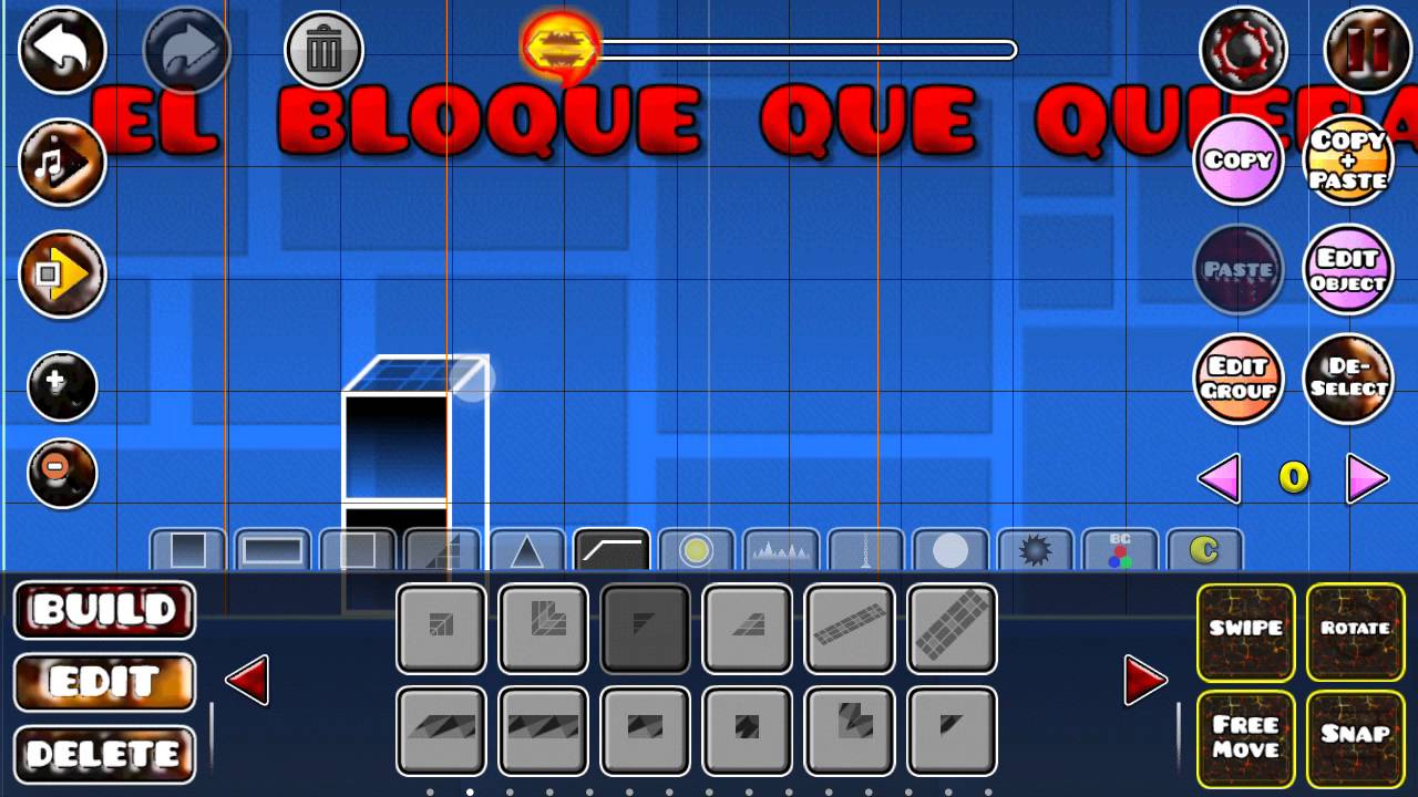 Tutorial GD COMO HACER UN BLOQUE EN 3D - YouTube