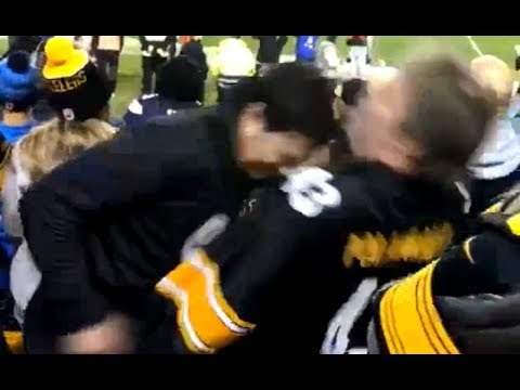 Pittsburgh Steelers Fans Fight Each Other During Sunday Night Football Game | 02/12/2018