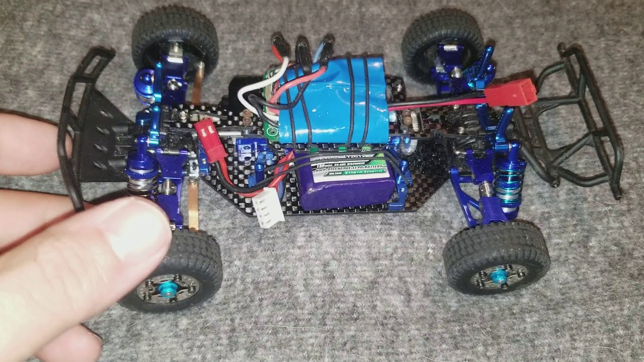 Highly modded losi micro sct/ speed runs coming - YouTube