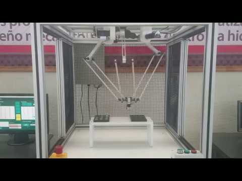 robot paralelo - YouTube