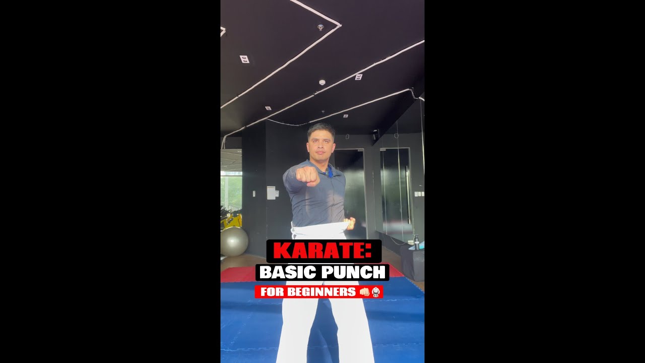 Karate: Basic Punch for Beginners - YouTube