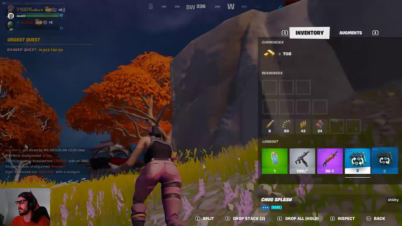 Ranked Fortnite Plat - YouTube