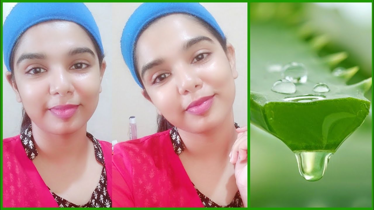 Easy And Simple Aloe Vera Facial At Home Get Clear Glowing Spotless