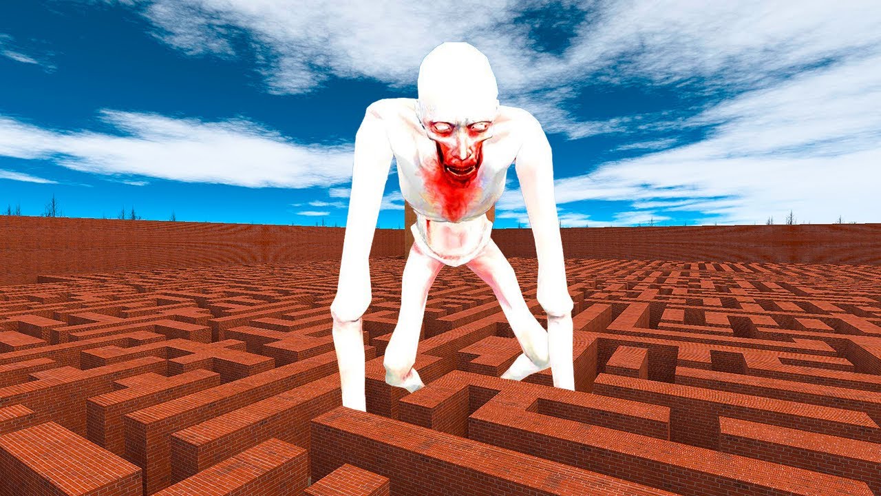 SCP-096 IN THE LABYRINTH DESTROY EVERYTHING IN ITS PATH in Garry's Mod ...