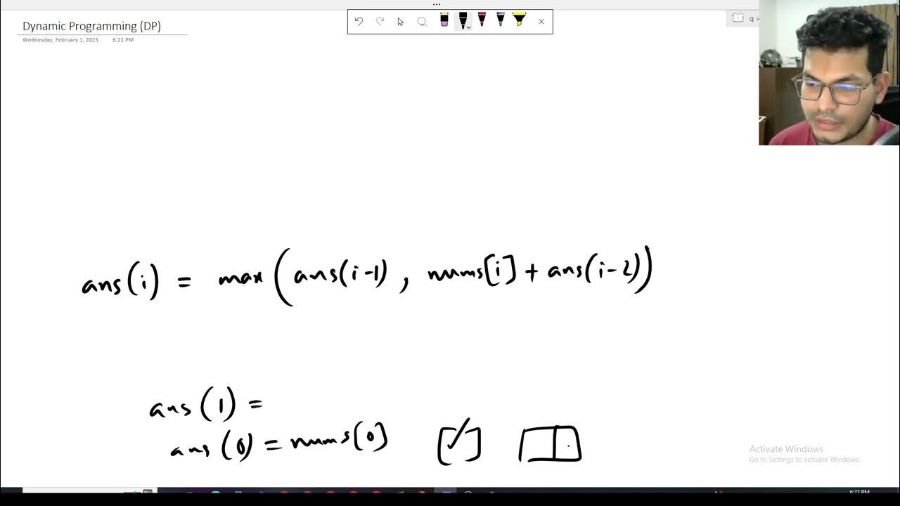 Problem Solving using DP | House Robber - YouTube
