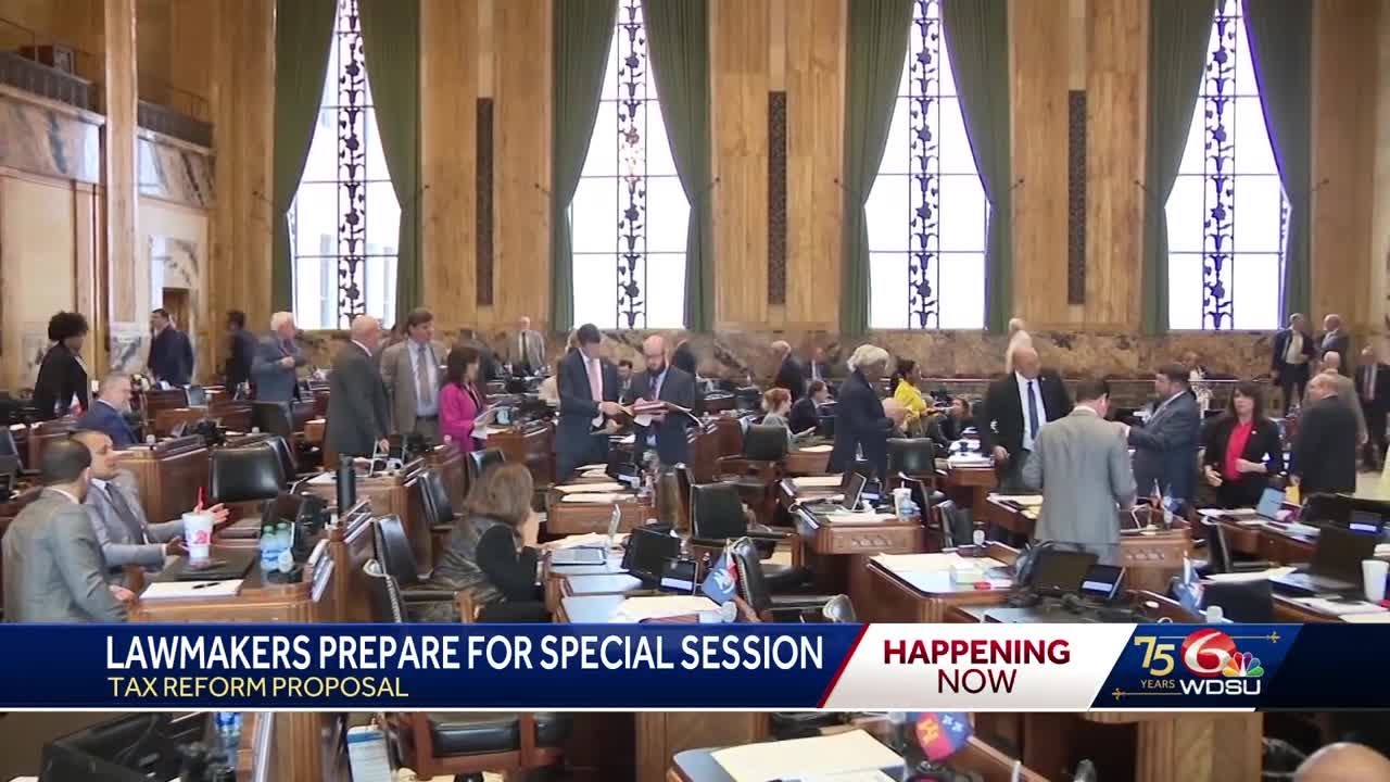 Louisiana lawmakers prepare for special tax session - YouTube