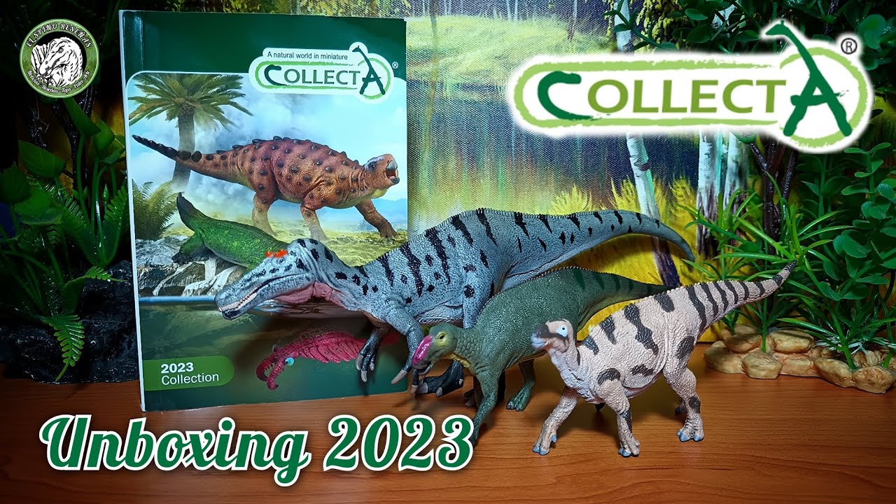 Collecta 2023 Unboxing Ceratosuchops, Brighstoneous, Hadrosaurus ...