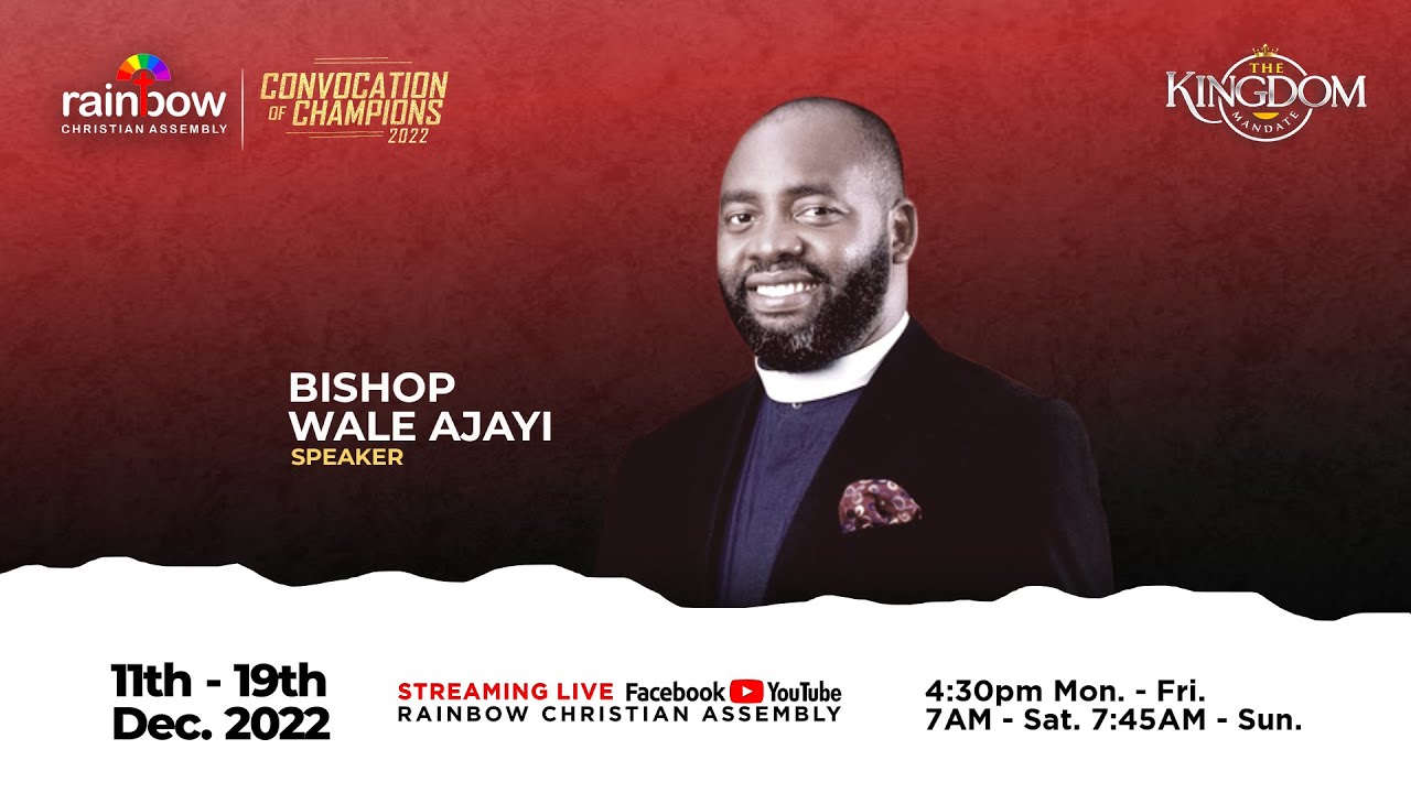 COC2022 DAY 2 | BISHOP WALE AJAYI | THE KINGDOM MANDATE - YouTube